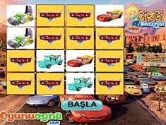 CARS 2 MEMORY onlinespel | POMU Spel