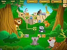 ANIMALS CONNECT 2 onlinespel | POMU Spel