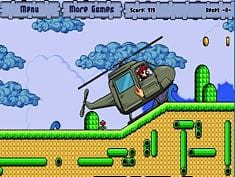 MARIO HELICOPTER onlinespel | POMU Spel