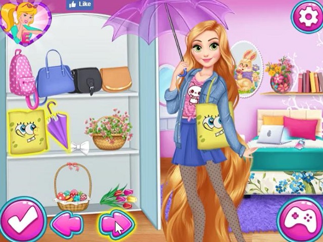 YEAR ROUND FASHIONISTA RAPUNZEL onlinespel | POMU Spel