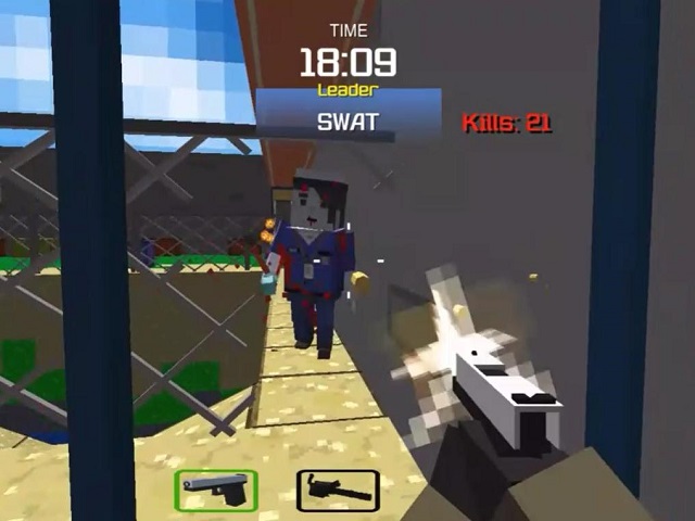 CUBE ARENA ZOMBIE WARFARE onlinespel | POMU Spel