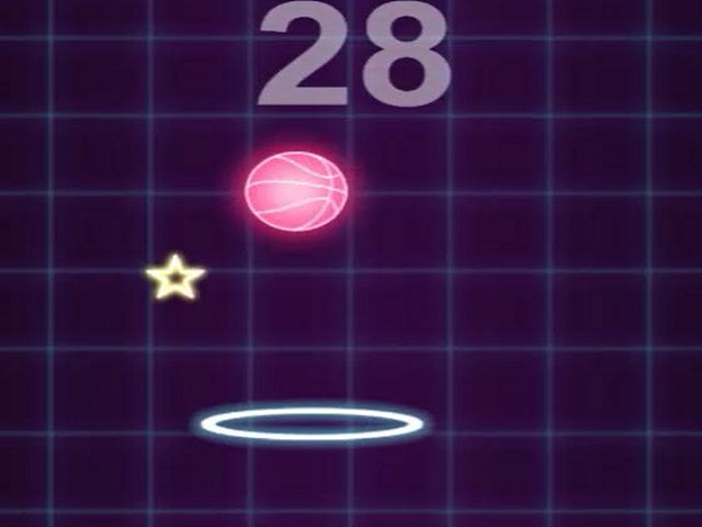 NEON DUNK onlinespel | POMU Spel