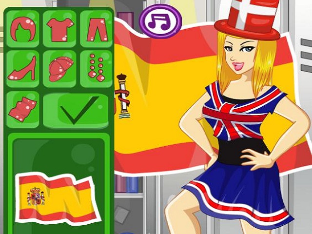 SOCCER DRESS-UP onlinespel | POMU Spel