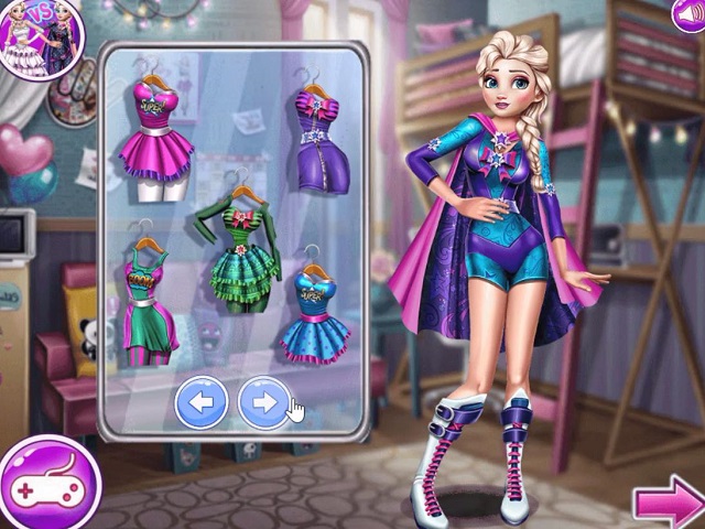 SUPERHERO VS PRINCESS onlinespel | POMU Spel