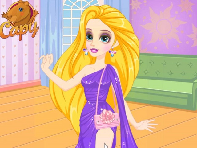 RAPUNZEL LOVES PURPLE DRESSES onlinespel | POMU Spel