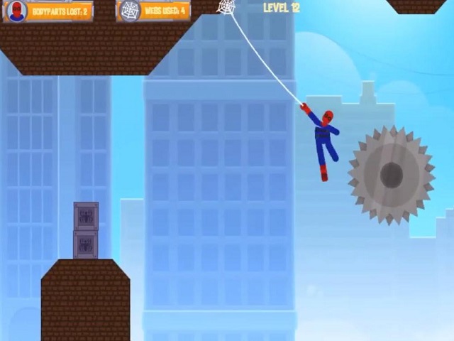 SPIDEY SWING onlinespel | POMU Spel