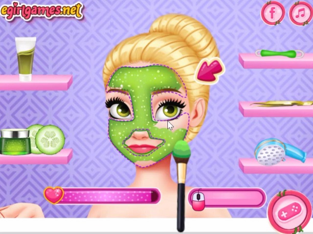 RAPUNZEL RELAXING AT THE SPA onlinespel | POMU Spel