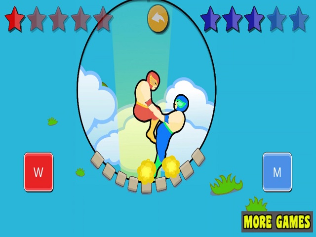 WRESTLE JUMP onlinespel | POMU Spel