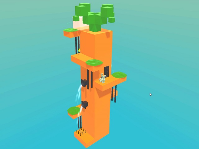 BLOCKY RABBIT TOWER onlinespel | POMU Spel