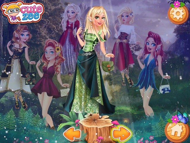 DISNEY PRINCESS MAGICAL ELF onlinespel | POMU Spel