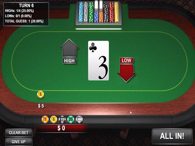 CARD VALUE onlinespel | POMU Spel