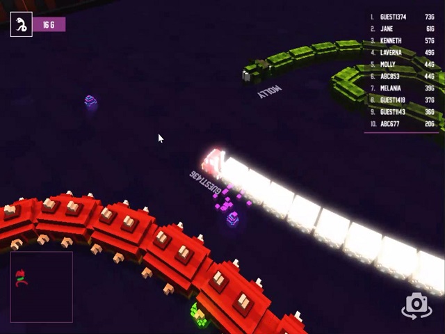 BLOCKY SNAKES onlinespel | POMU Spel
