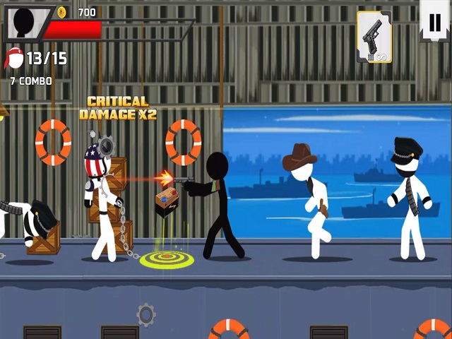 STICKMAN MAVERICK: BAD BOYS KILLER onlinespel | POMU Spel