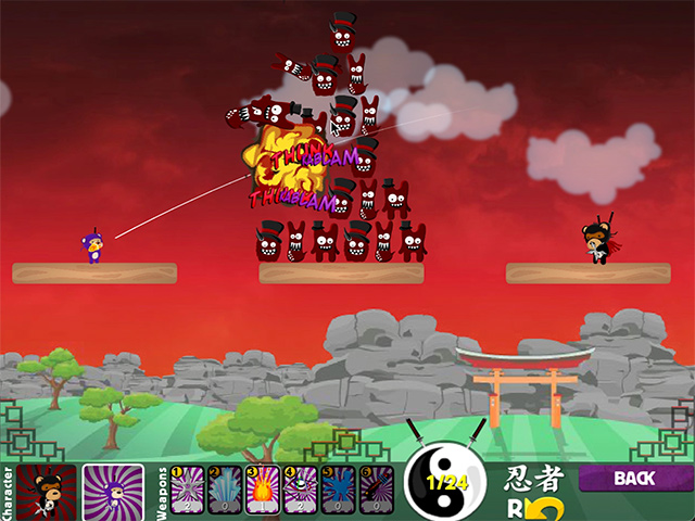 NINJA BEAR onlinespel | POMU Spel