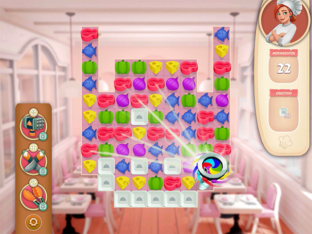 COOK AND MATCH SARA'S ADVENTURE onlinespel | POMU Spel